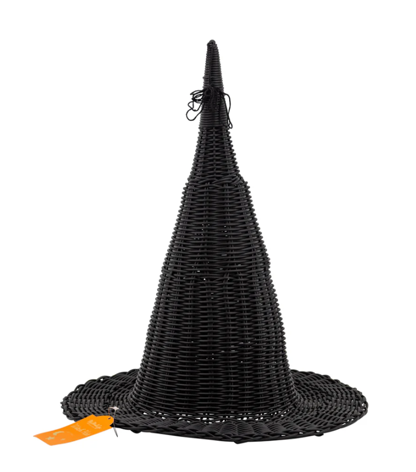 Halloween Wicker Style 15" Witch Hat – Frill Seekers Gifts