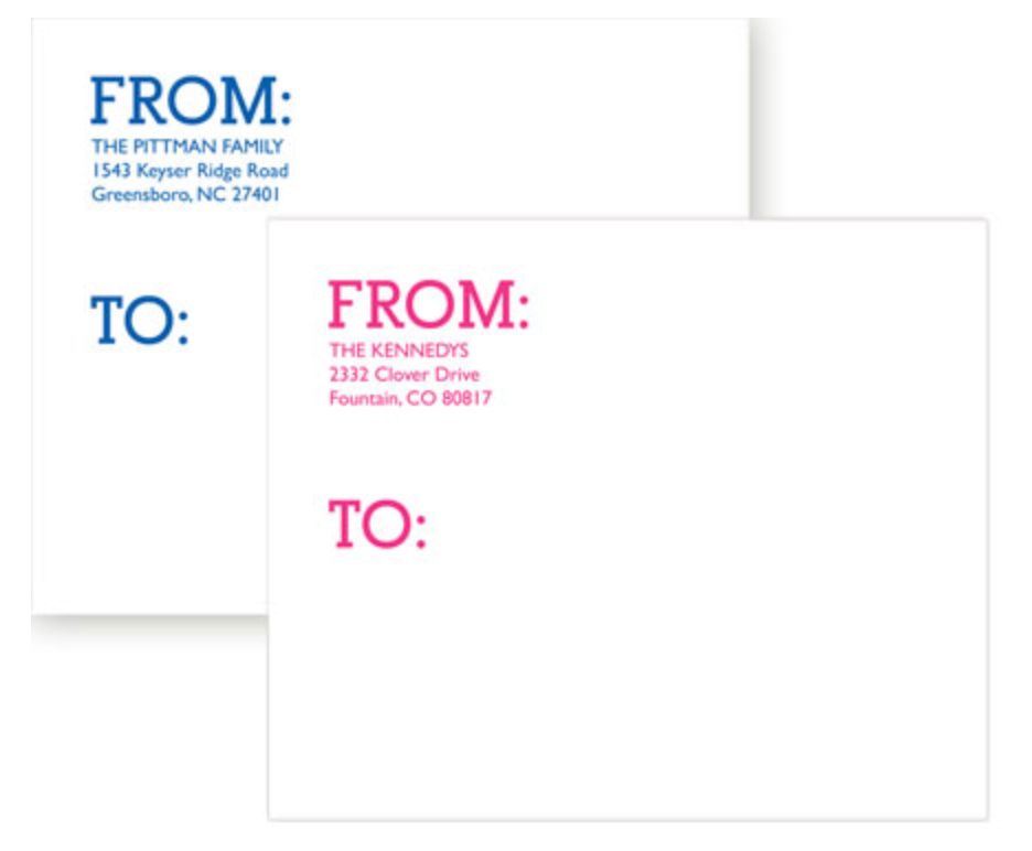 Extra Large Shipping Labels – Frill Seekers Gifts