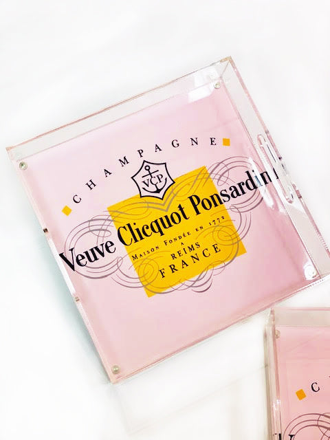 Acrylic Veuve Serving Tray – Frill Seekers Gifts